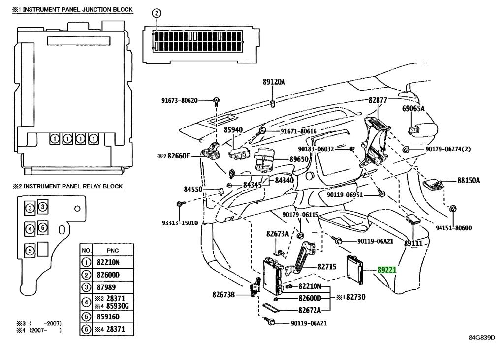 Buy Genuine Toyota 892204F260 (89220-4F260) Computer, Multiplex Network ...