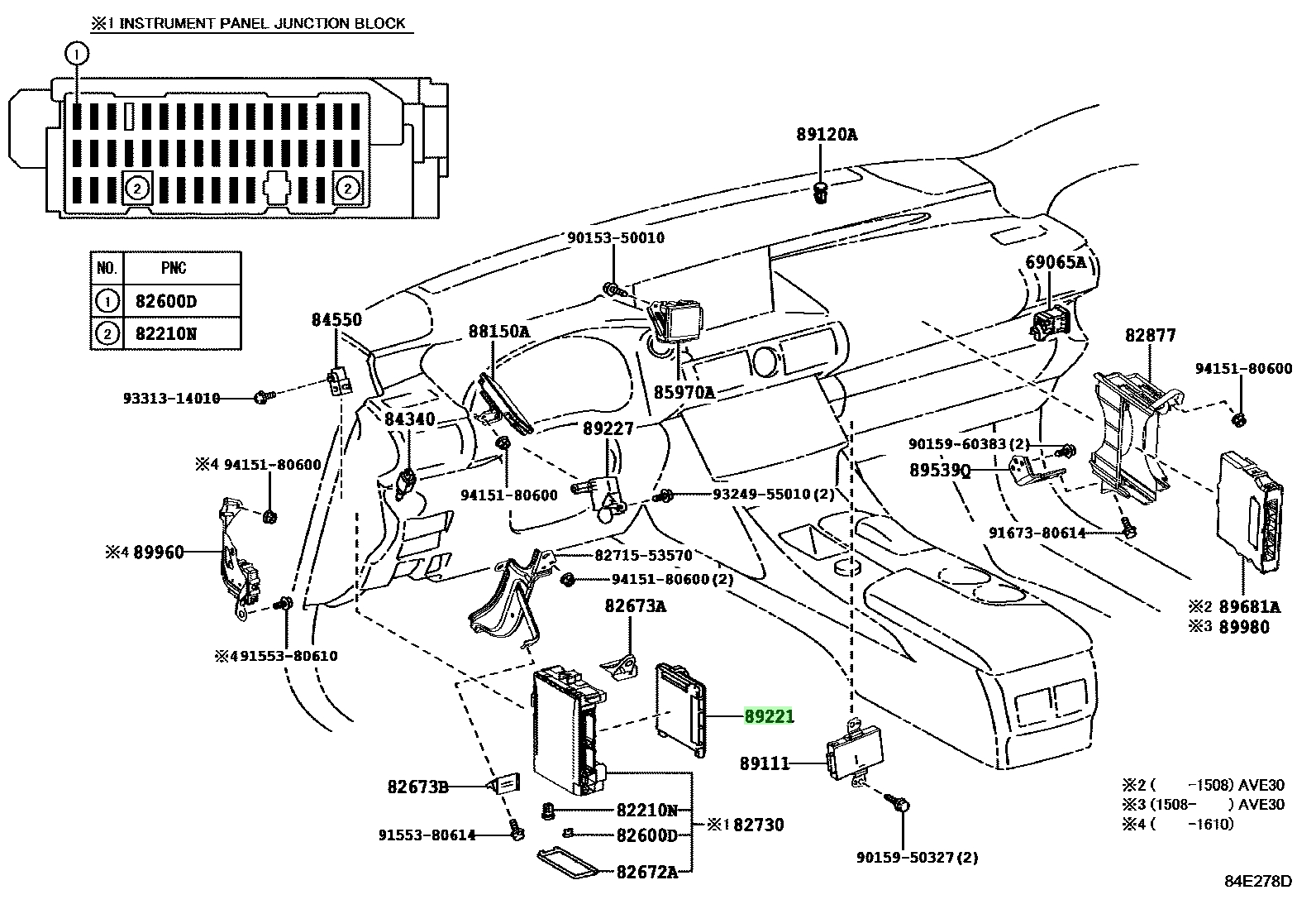 Buy Genuine Toyota 8922053K30 (89220-53K30) Computer, Multiplex Network ...