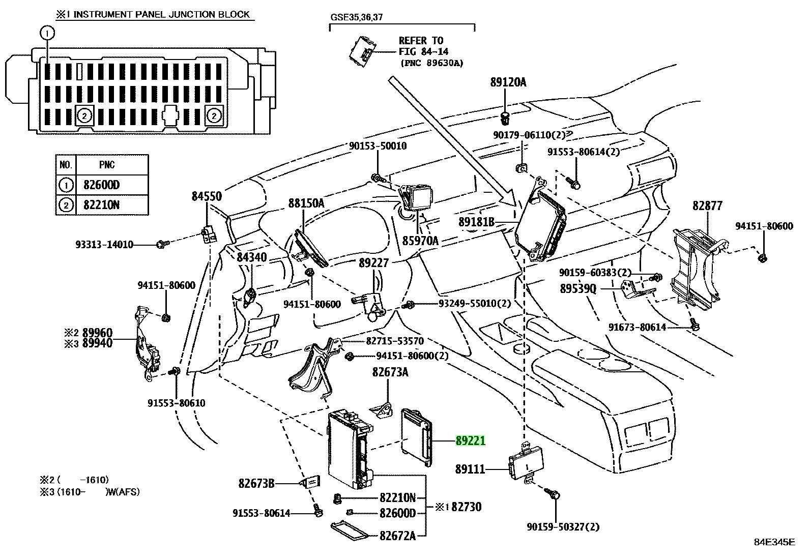 Buy Genuine Toyota 8922053Q00 (89220-53Q00) Computer, Multiplex Network ...