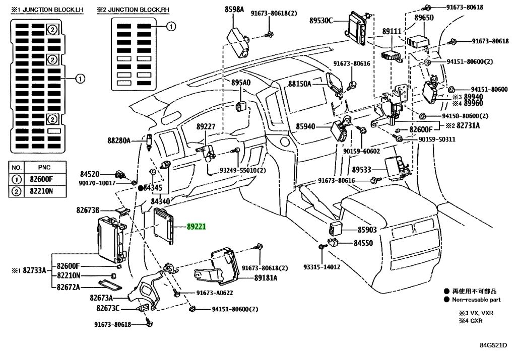 Buy Genuine Toyota 892206EC00 (89220-6EC00) Computer, Multiplex Network ...