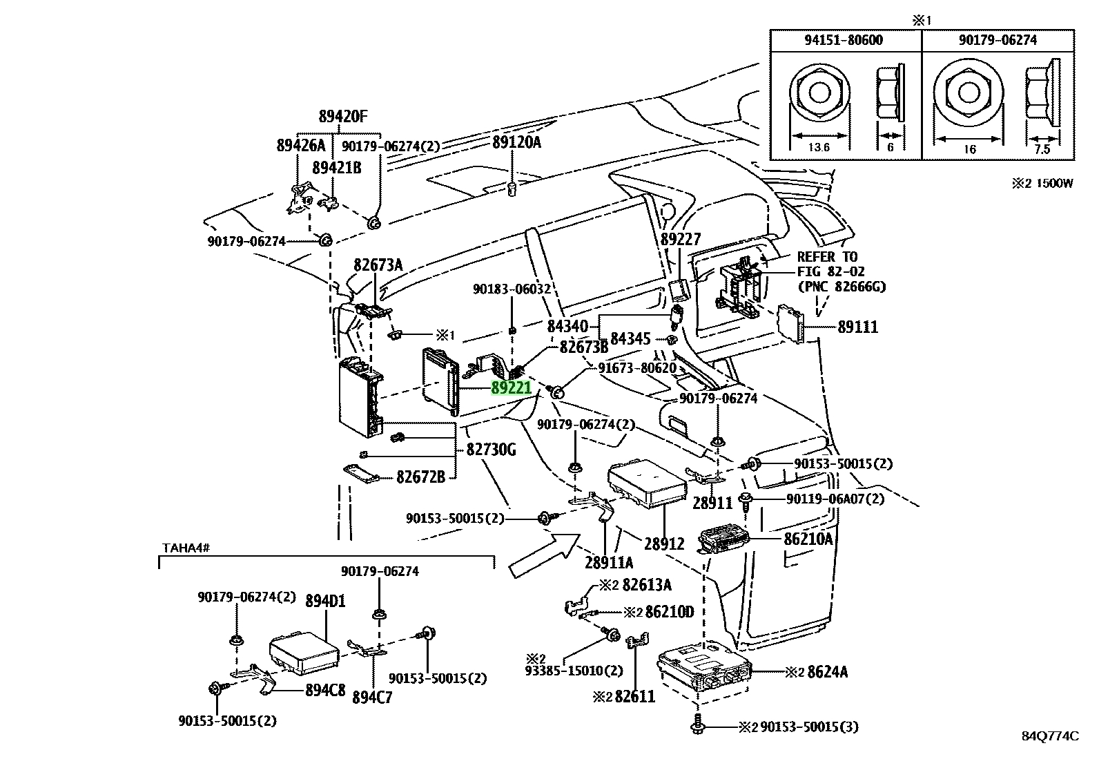 Buy Genuine Toyota 89221V2031 (89221-V2031) Computer, Multiplex Network ...