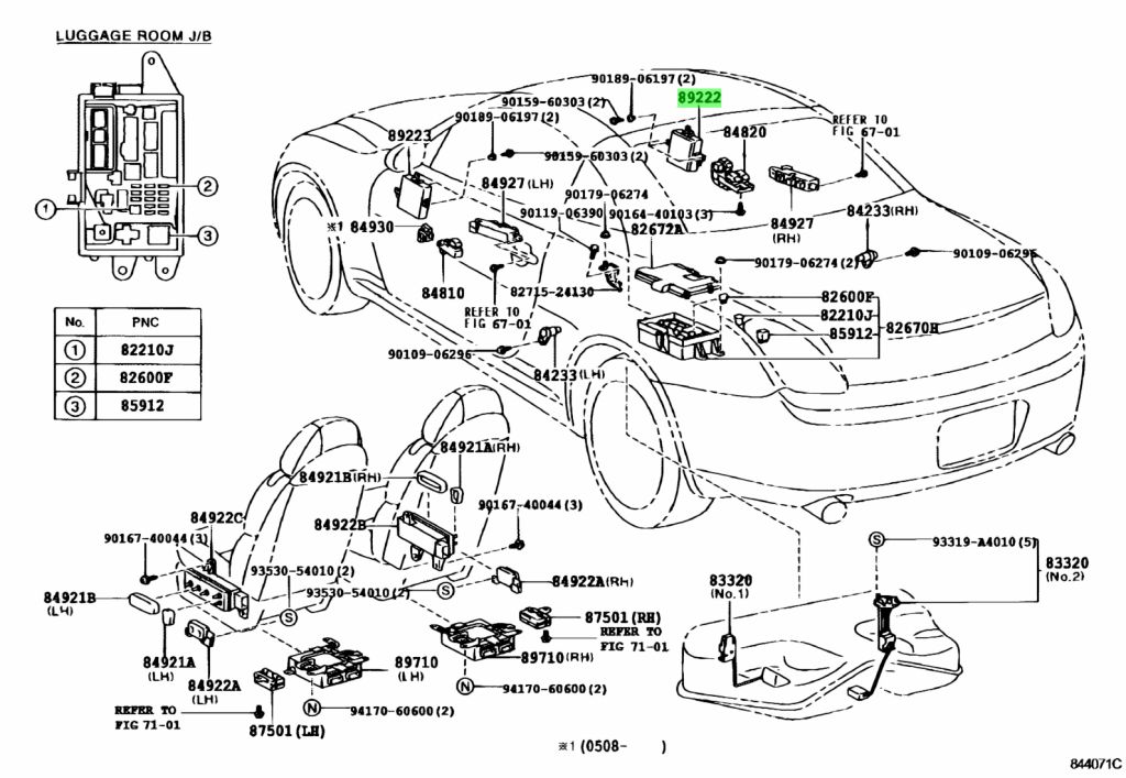 Buy Genuine Toyota 8922224020 (89222-24020) Computer, Multiplex Network ...