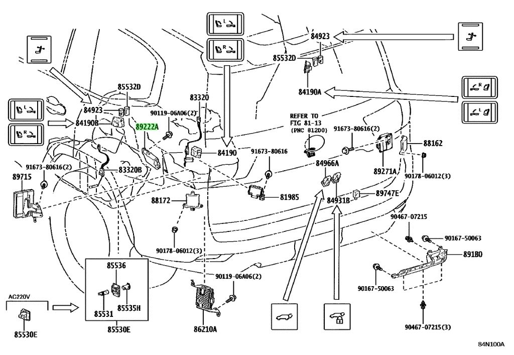 Buy Genuine Toyota 8922260150 (89222-60150) Computer, Multiplex Network ...