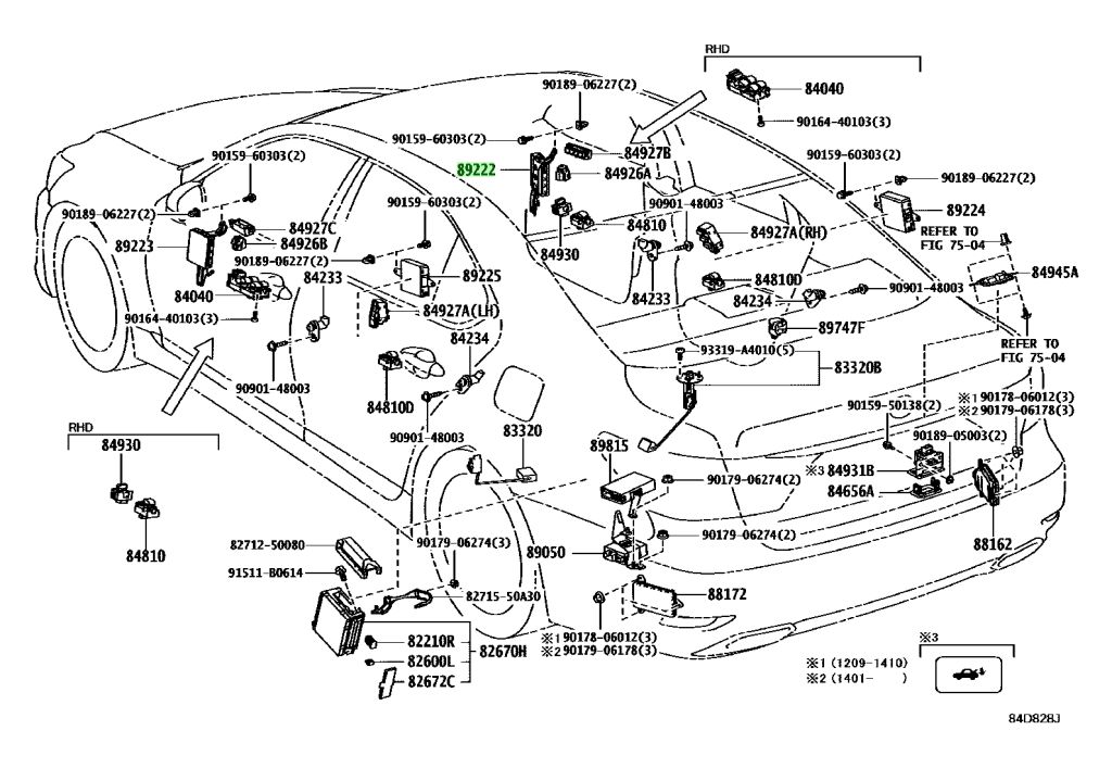 Buy Genuine Toyota 8922350410 (89223-50410) Computer, Multiplex Network ...