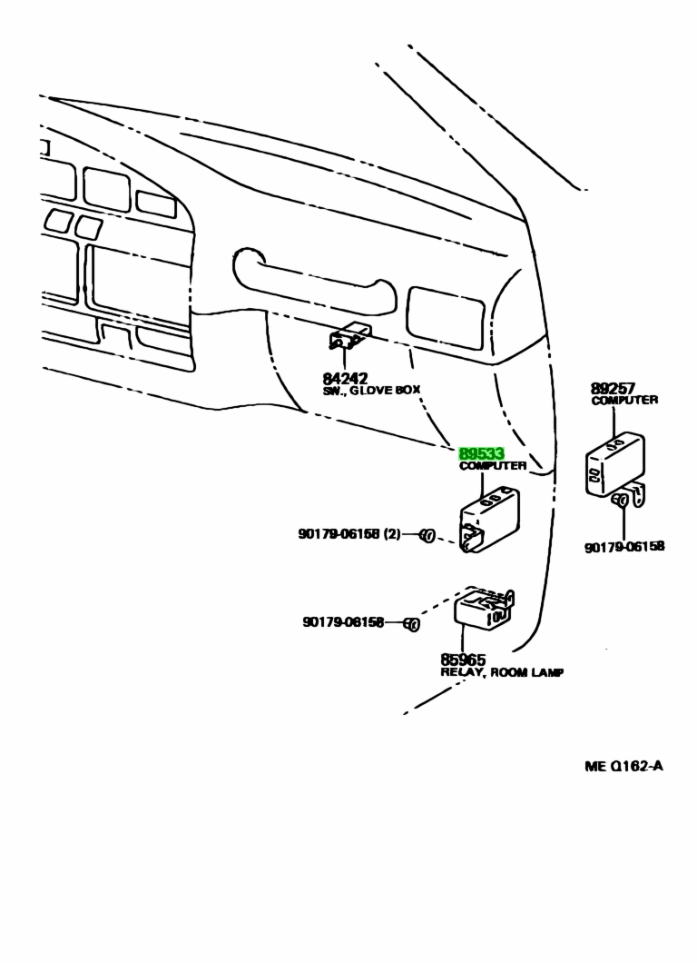 Buy Genuine Toyota 8953360030 (89533-60030) Computer, 4 Wheel Drive ...