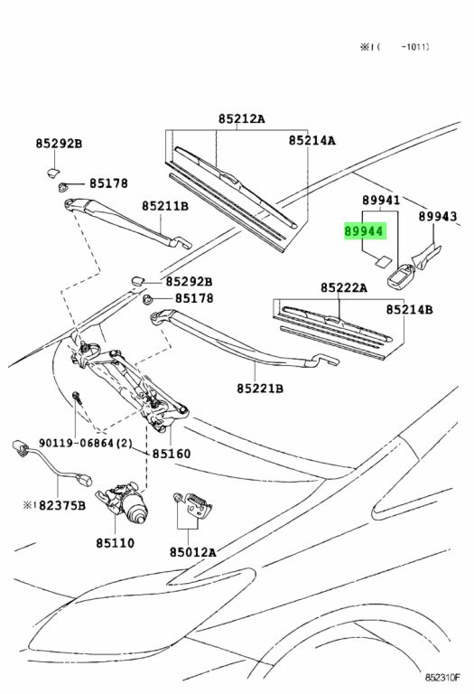 Buy Genuine Toyota 8994442010 (89944-42010) Tape. Prices, fast shipping ...