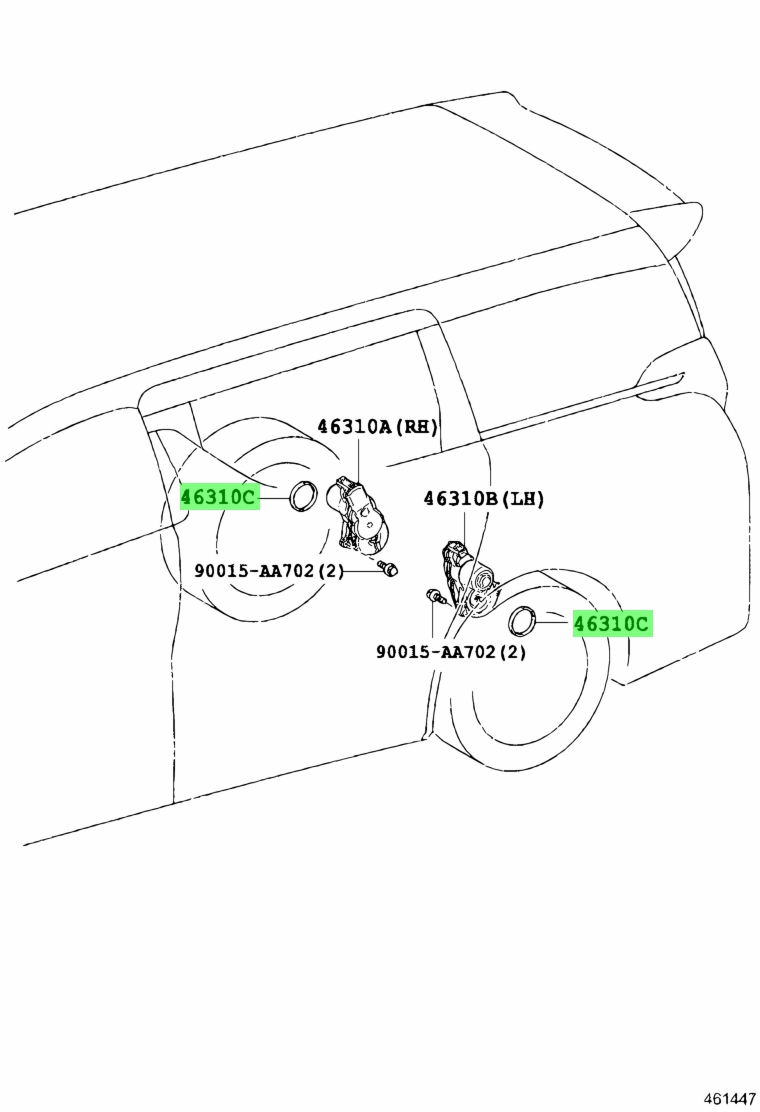 Buy Genuine Toyota 90015AH005 (90015-AH005) Seal(For Parking Brake ...