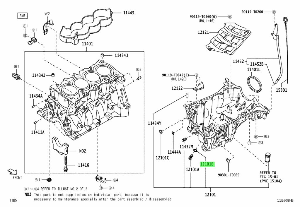 Buy Genuine Toyota 9004A43022 (9004A-43022) Gasket(For Oil Pan Drain ...