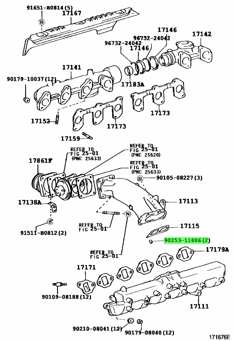 Buy Genuine Toyota 9025311006 (90253-11006) Pin, Ring. Prices, fast ...