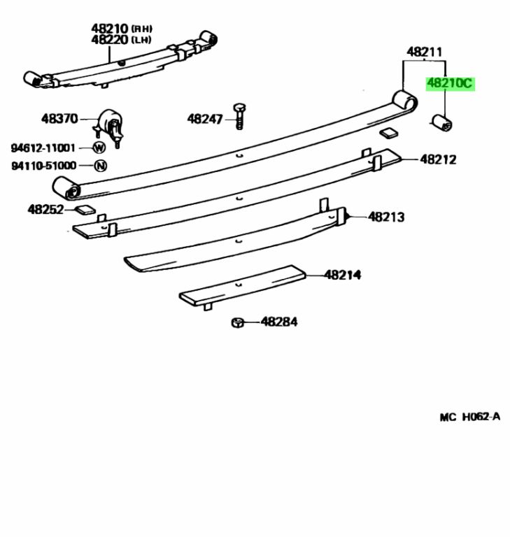 Buy Genuine Toyota 9038914004 (90389-14004) Bush. Prices, fast shipping ...