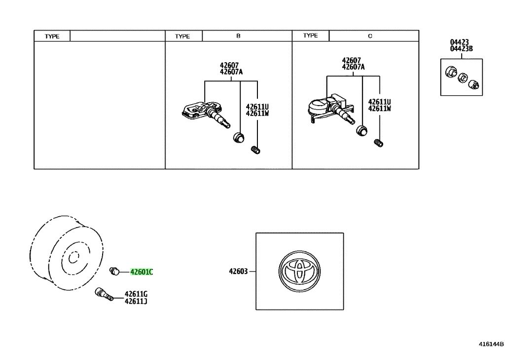 Buy Genuine Toyota 90942A1010 (90942-A1010) Nut, Hub (For Axle). Photos ...