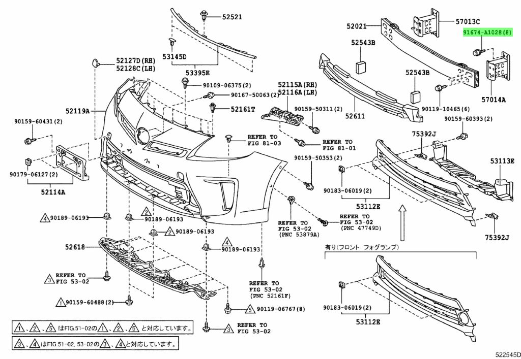 Buy Genuine Toyota 91674A1028 (91674-A1028) Bolt. Prices, fast shipping ...