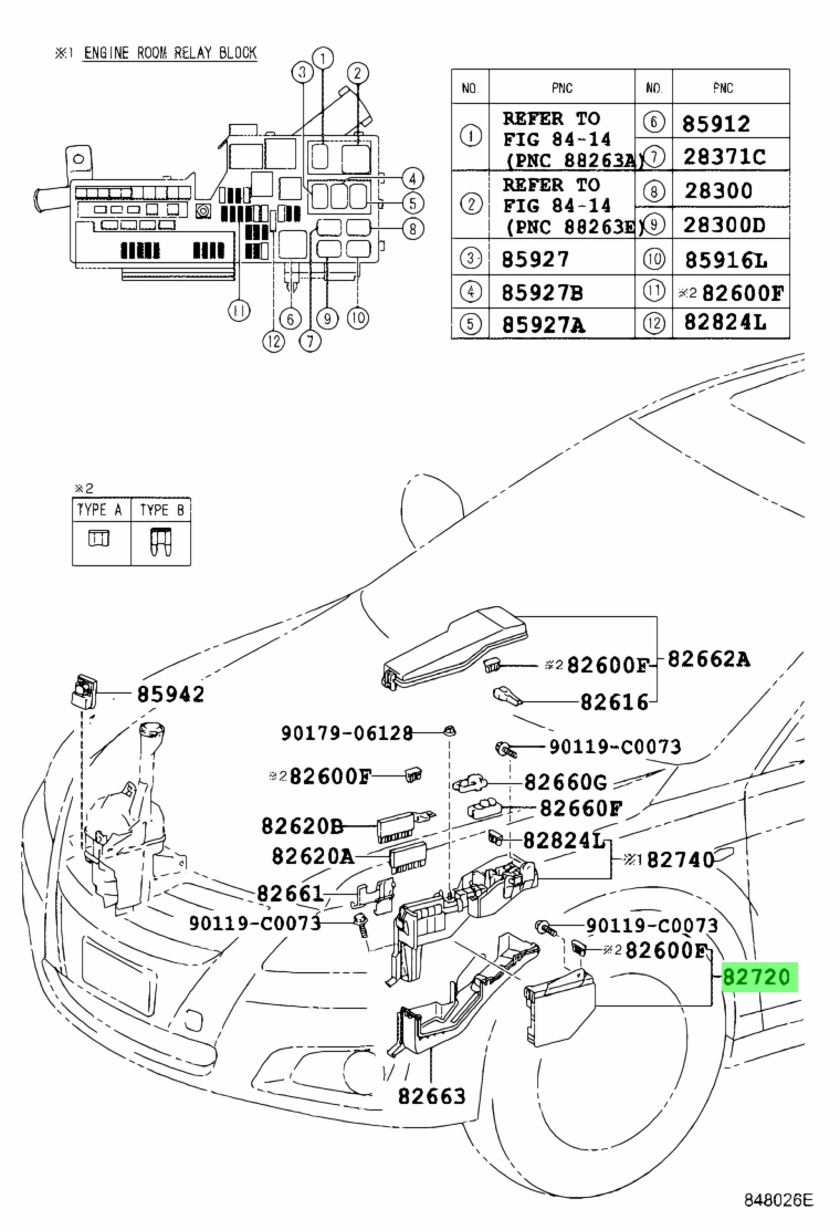 Buy Genuine Toyota 82720-33120 (8272033120) Block Assy, Engine Room ...