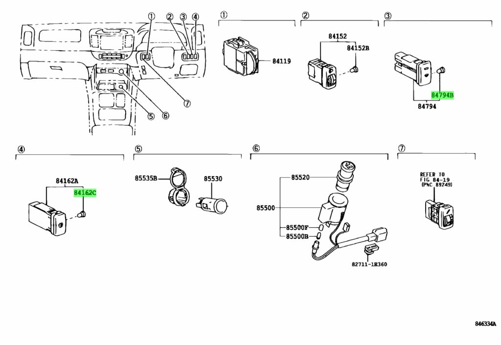 Buy Genuine Toyota 90010-01061 (9001001061) Blub, Differential Lock ...