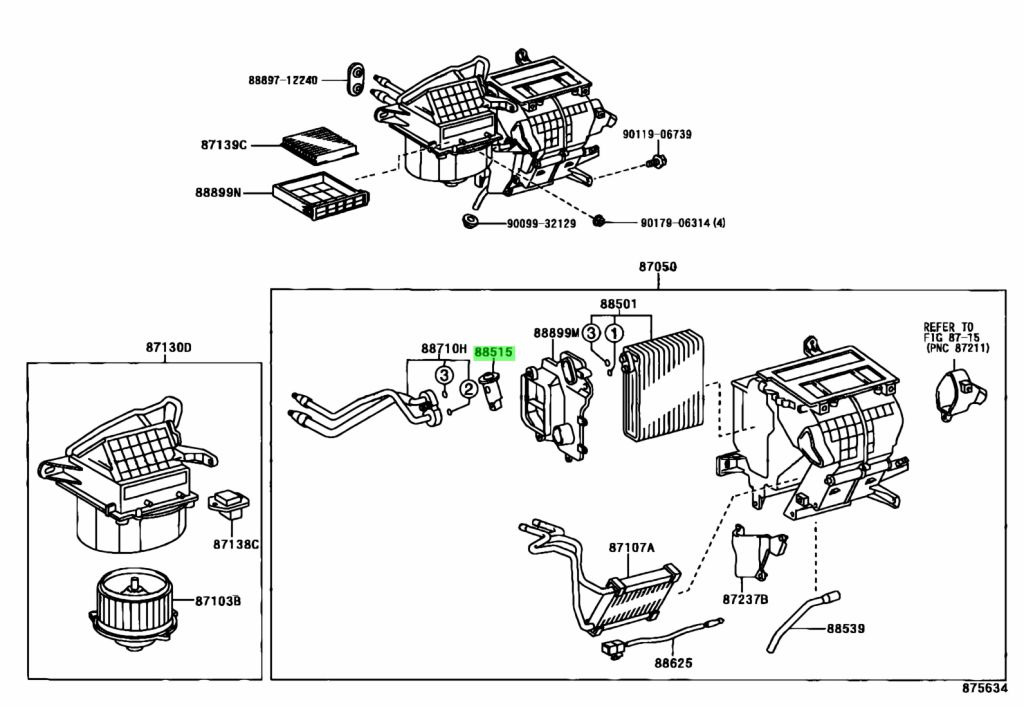 Buy Genuine Toyota 8851528160 (88515-28160) Valve, Cooler Expansion ...