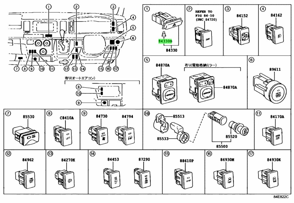 Buy Genuine Toyota 90010-01099 (9001001099) Bulb, Hazard Warning Signal ...
