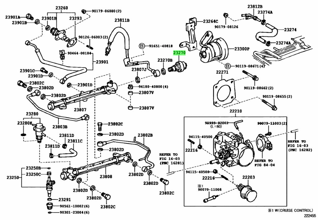 Buy Genuine Toyota 2320765010 (23207-65010) Damper Assy, Fuel Pressure ...